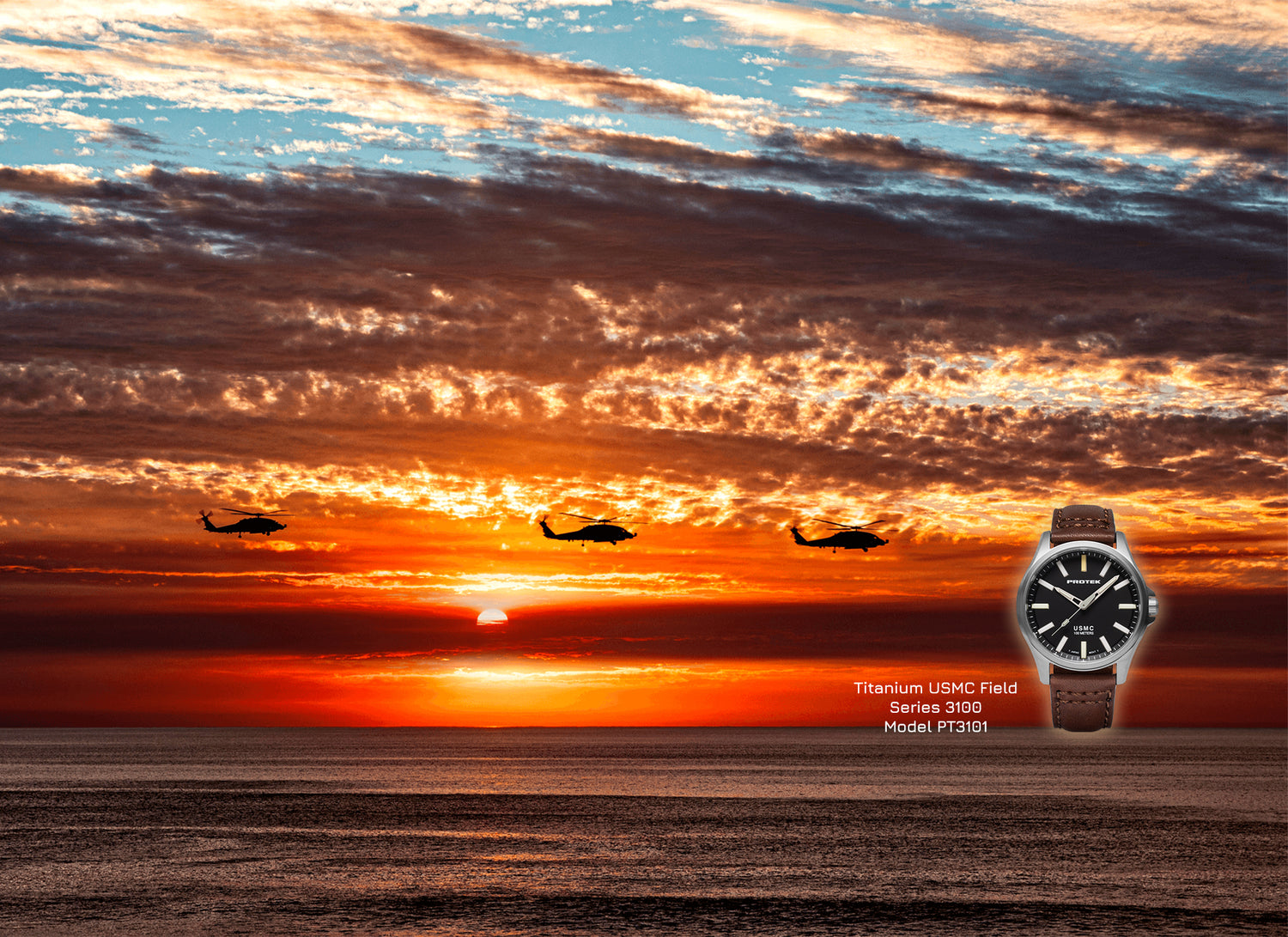 ProTek Watches - Top Men's Tritium, Marine, USMC, & Divers Watch