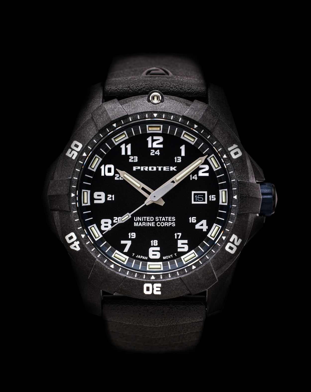 ProTek PT1013 USMC Carbon Composite Dive Watch